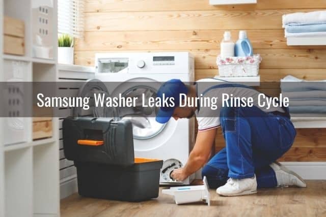 Samsung Washer Keeps Rinsing or Won’t Rinse - Ready To DIY