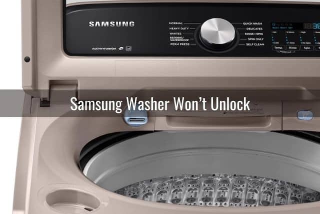 Samsung Washer Won't Lock/Won't Unlock - Ready To DIY