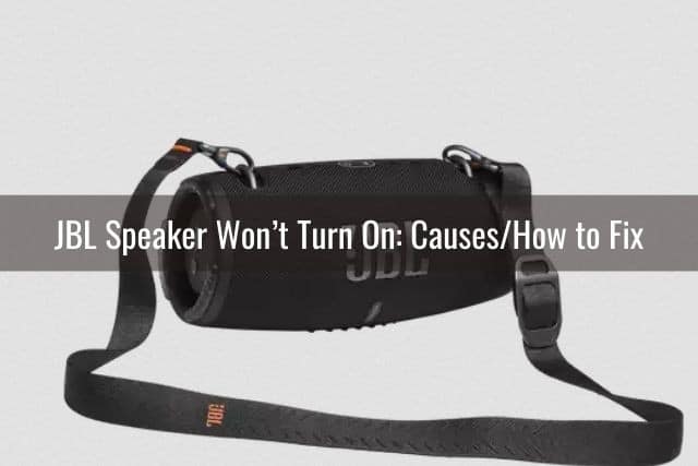 JBL Speaker Keeps/Not Turning Off/On - Ready To DIY