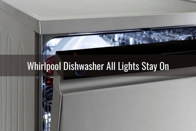 Whirlpool Dishwasher Lights Flashing/Not Working Problems - Ready To DIY