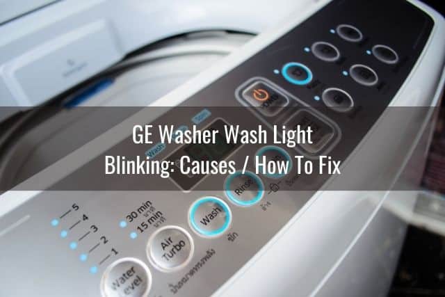 Ge Washer Won T Start Cycle