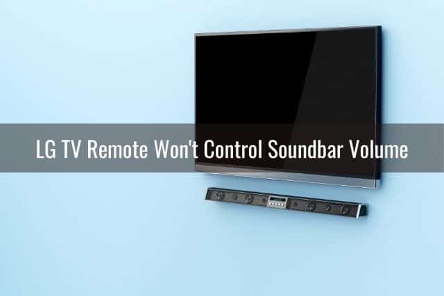 LG TV Remote (Blinks/Scrolls/Won't Turn On or Off/Won't Control Volume ...