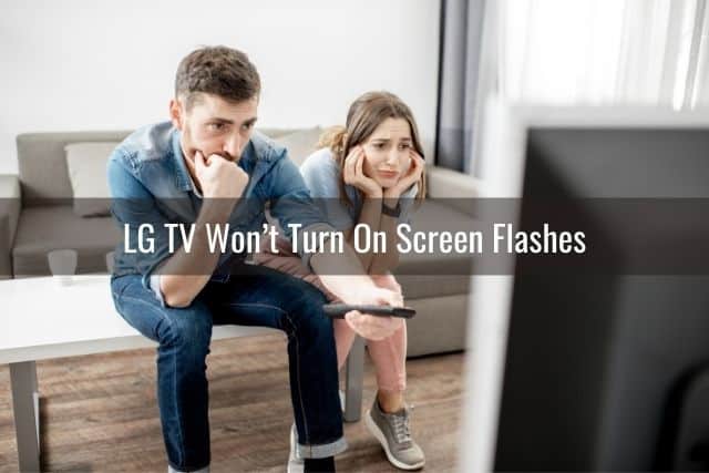 LG TV Won’t Turn On (Sometimes Red Light On or Flashing) - Ready To DIY