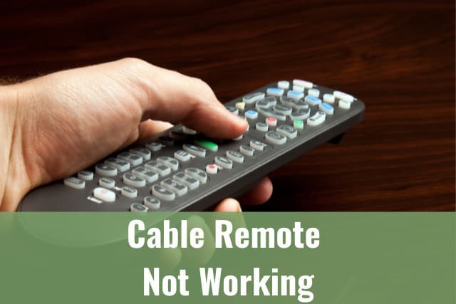 Cable Remote Not Working - Ready To DIY