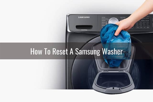 How To Reset A Washing Machine/Washer - Ready To DIY
