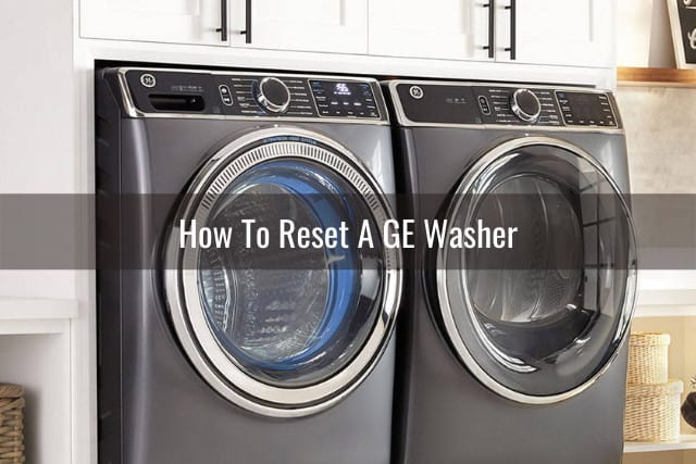How To Reset A Washing Machine/Washer - Ready To DIY
