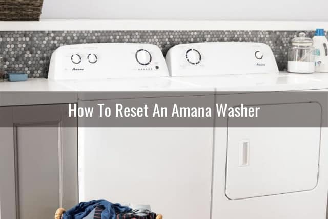 How To Reset A Washing Machine/Washer - Ready To DIY