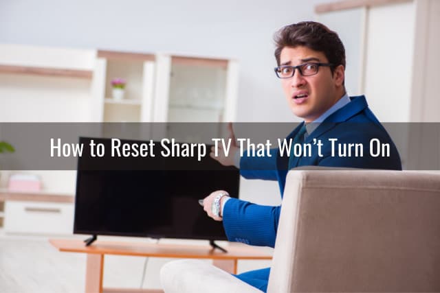 How to Reset Sharp TV - Ready To DIY