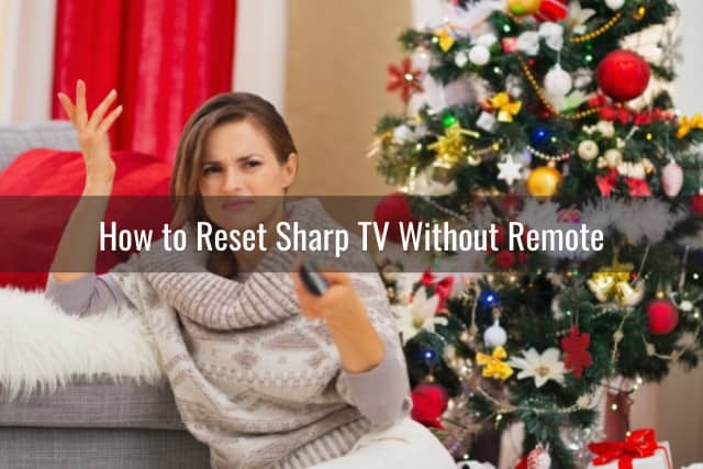 How to Reset Sharp TV - Ready To DIY