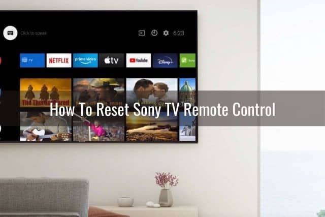 How To Reset Sony TV - Ready To DIY