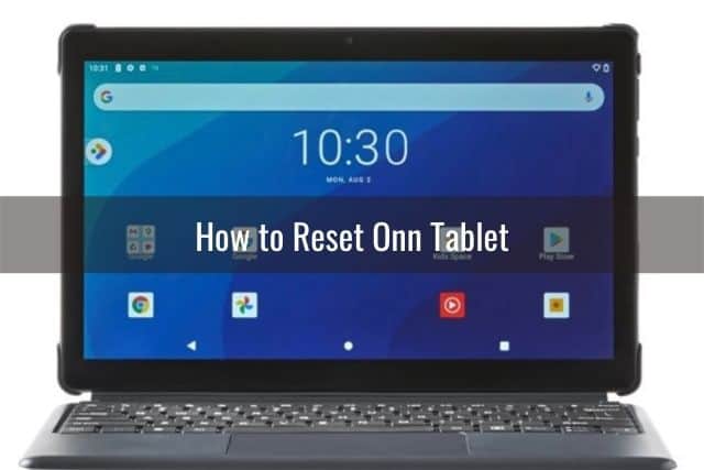 How to Reset Tablet - Ready To DIY
