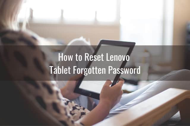 How to Reset Lenovo Tablet - Ready To DIY