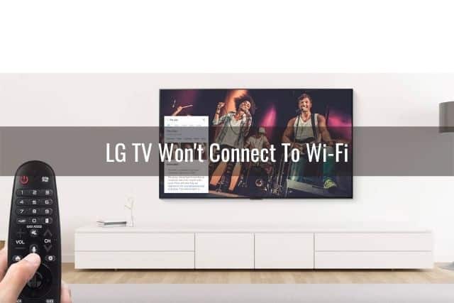 Smart TV Won't Connect To Wi-Fi - Ready To DIY