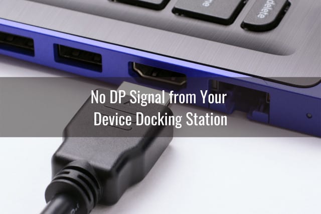 No DisplayPort Signal from Your Device Error - Ready To DIY