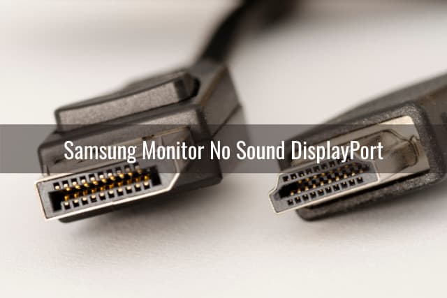 Samsung Monitor No Sound/Audio Not Working - Ready To DIY