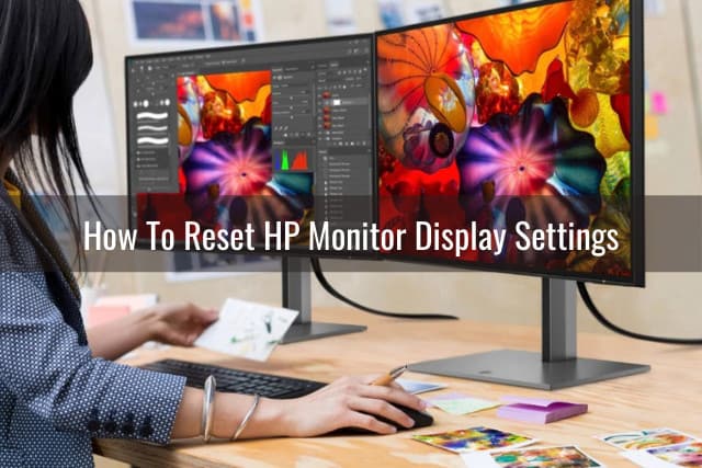 How To Reset HP Monitor - Ready To DIY