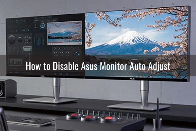 How to Reset/Adjust Asus Monitor - Ready To DIY