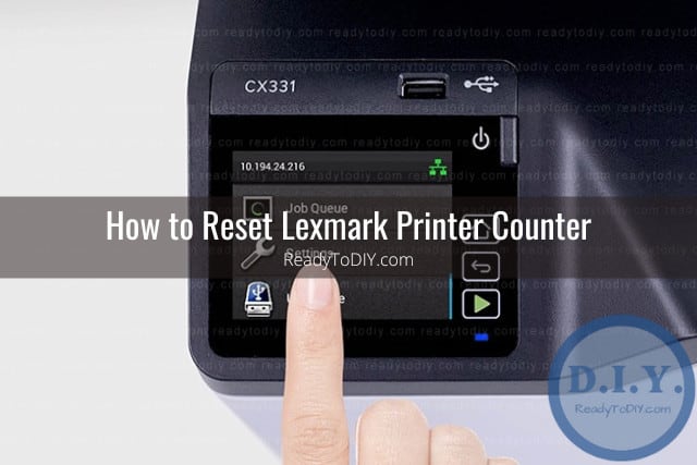 How to Reset Lexmark Printer - Ready To DIY