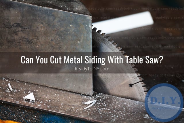 What Can You Use To Cut Metal Siding? (How To) - Ready To DIY