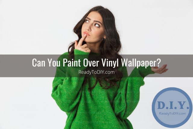 Can You/Should You Paint Over Vinyl (How To)? - Ready To DIY
