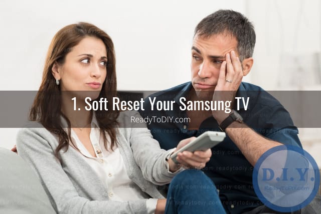 How To Fix Samsung TV Black Screen Of Death - Ready To DIY