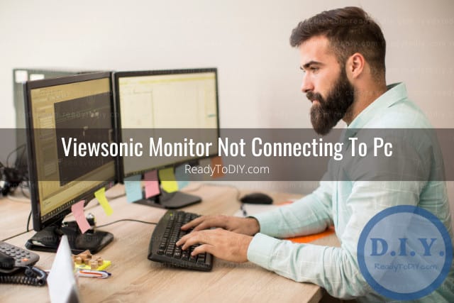 Viewsonic Monitor Not Connecting To Laptop/Mac/PC - Ready To DIY