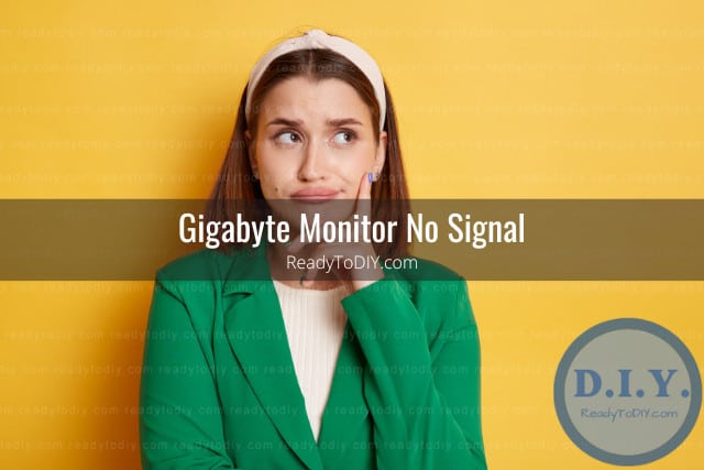 Gigabyte Monitor Not Working (How To Fix/Reset) - Ready To DIY