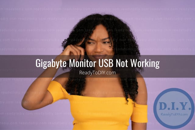 Gigabyte Monitor Not Working (How To Fix/Reset) - Ready To DIY