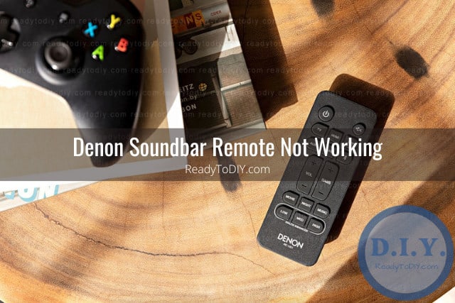 Denon Soundbar Not Working (How To Fix/Reset) - Ready To DIY
