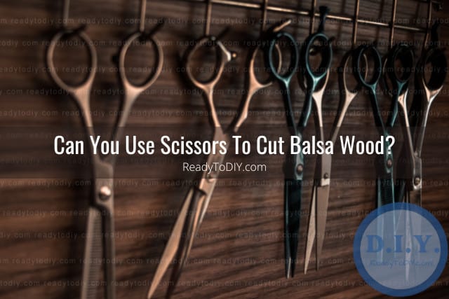 What Can You Use To Cut Balsa Wood? (How To) - Ready To DIY
