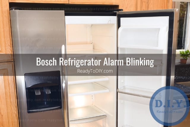 Bosch Refrigerator Alarm Not Working (How To Fix/Reset) - Ready To DIY