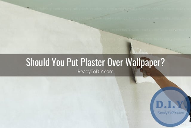 Can You Put Plaster Over Wallpaper? (How To) - Ready To DIY
