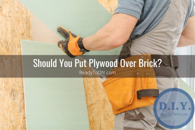 Can You Put Plywood Over Brick? (How To) - Ready To DIY