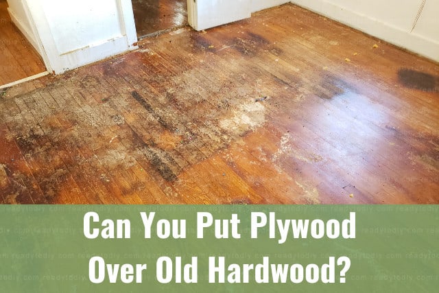 Can You Put Plywood Over Old Hardwood? (How To) - Ready To DIY