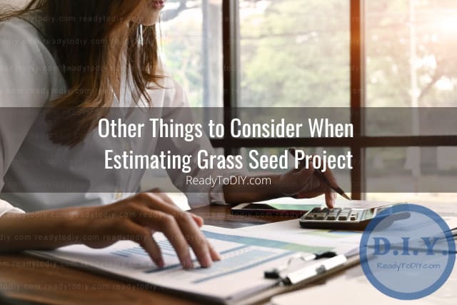 Grass Seed Estimator / Calculator - Ready To DIY