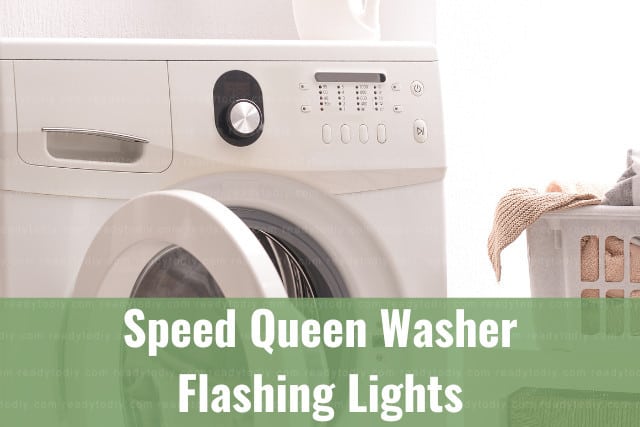 Speed Queen Washer Flashing Lights (How To Fix) - Ready To DIY