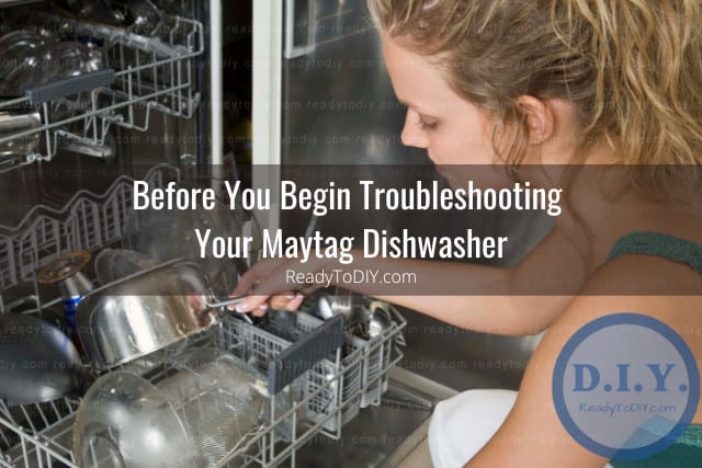 Maytag Dishwasher Top Rack Falls Off (How to Fix) - Ready To DIY